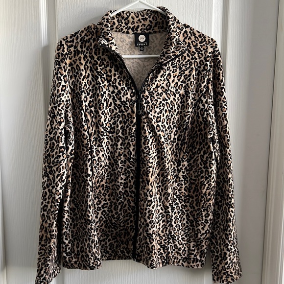 Jones New York | Jackets & Coats | Leopard Print Jacketxl | Poshmark